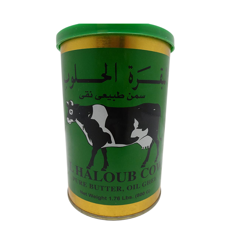 Al Haloub Cow Pure Butter, Oil Ghee 800 G سمنة البقرة الحلوب – SHAKOMAKO